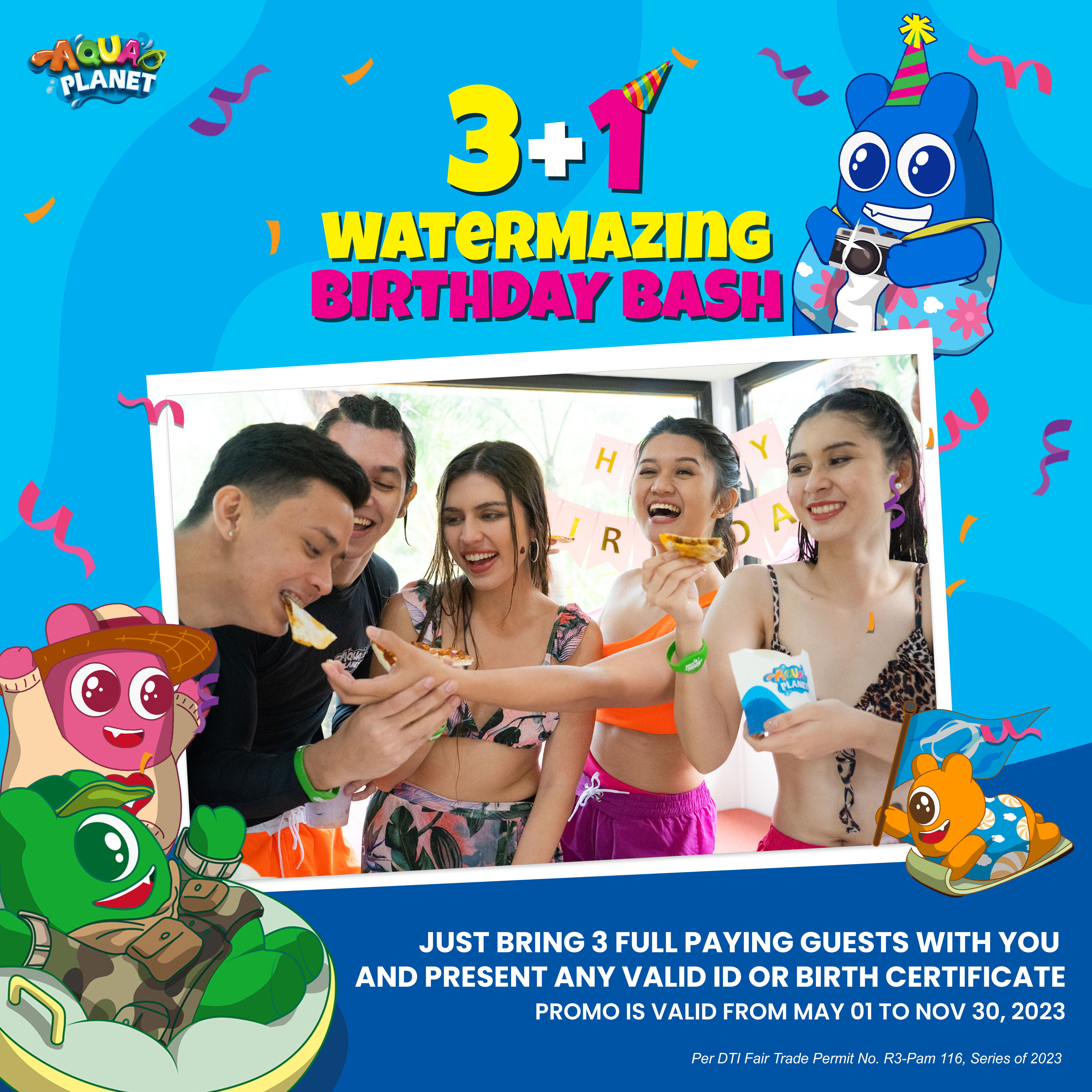 Aqua Planet | Watermazing Birthday Bash - 3+1